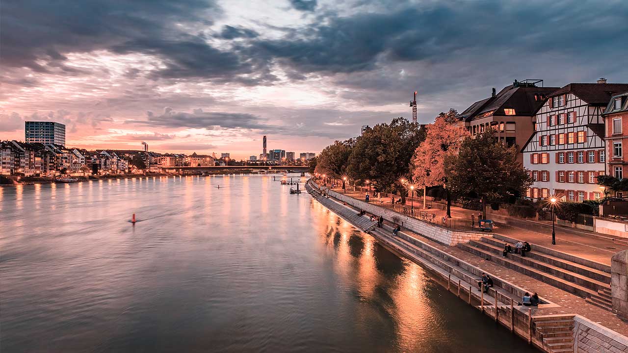 Lage – St. Jakob-Turm Basel